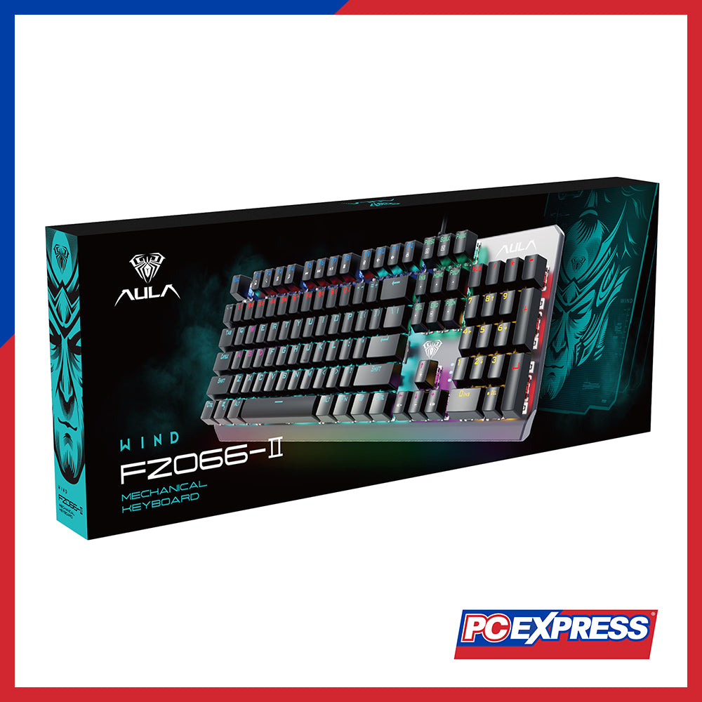 AULA F2066-II PC Portable Mechanical Wired Gaming Keyboard – PC Express