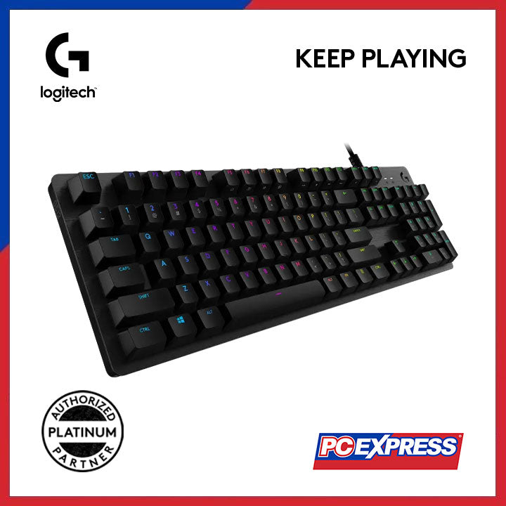 LOGITECH G512 Carbon RGB Mechanical GX Red Linear Gaming Keyboard – PC ...