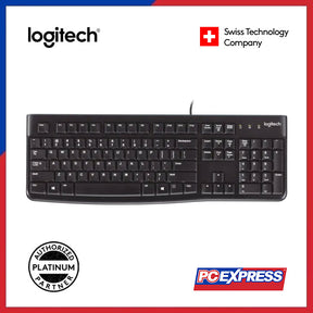 LOGITECH K120 Plug-and-Play USB Keyboard – PC Express