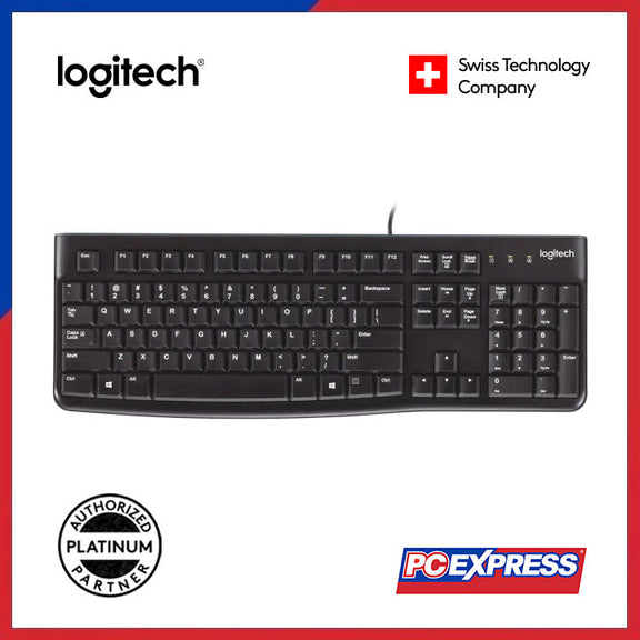 LOGITECH K120 Plug-and-Play USB Keyboard – PC Express