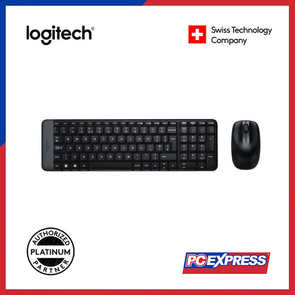 LOGITECH MK220 Compact Wireless Keyboard and Mouse Combo – PC Express