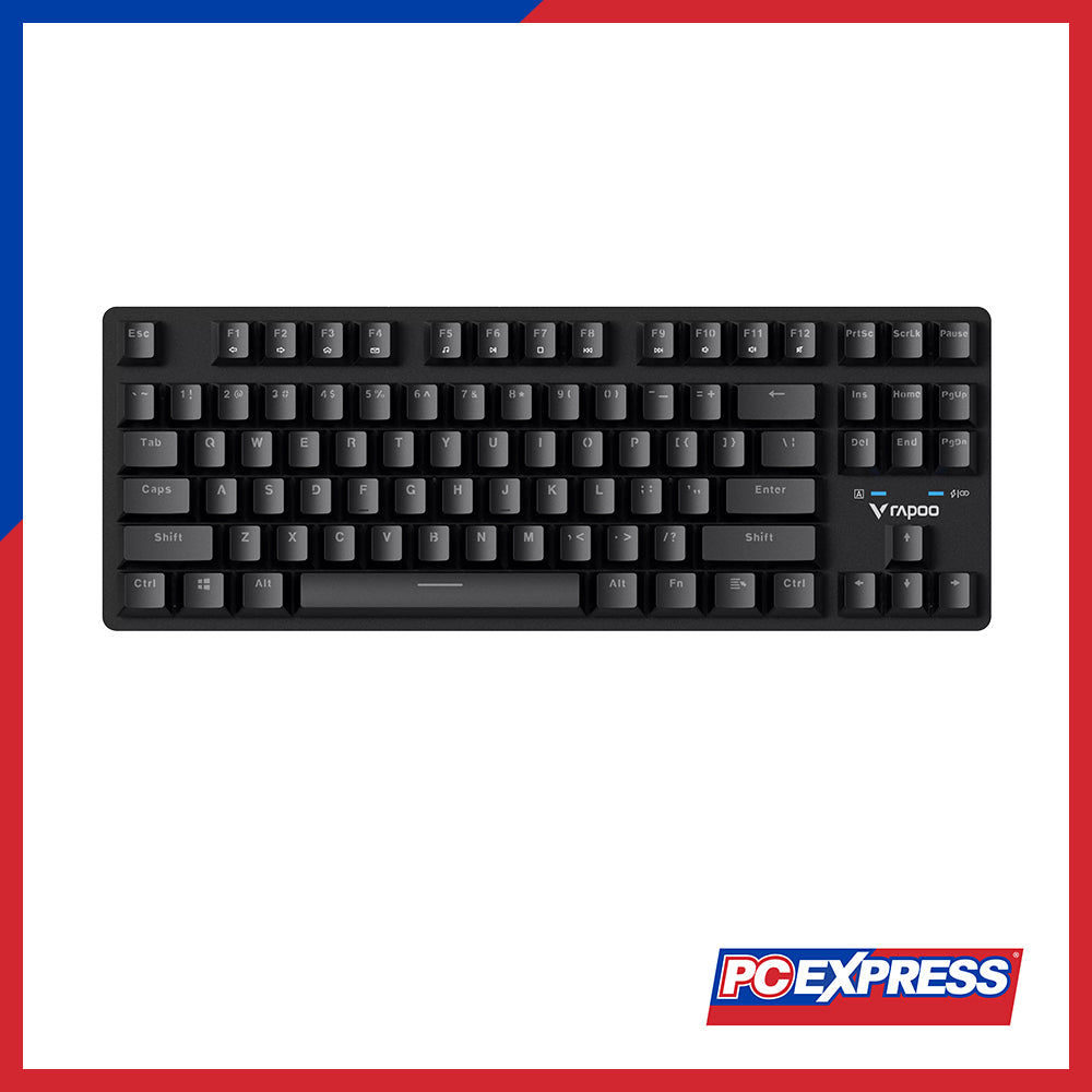 RAPOO V500 PRO-87 TKL Mechanical Wired Gaming Keyboard - Black – PC Express