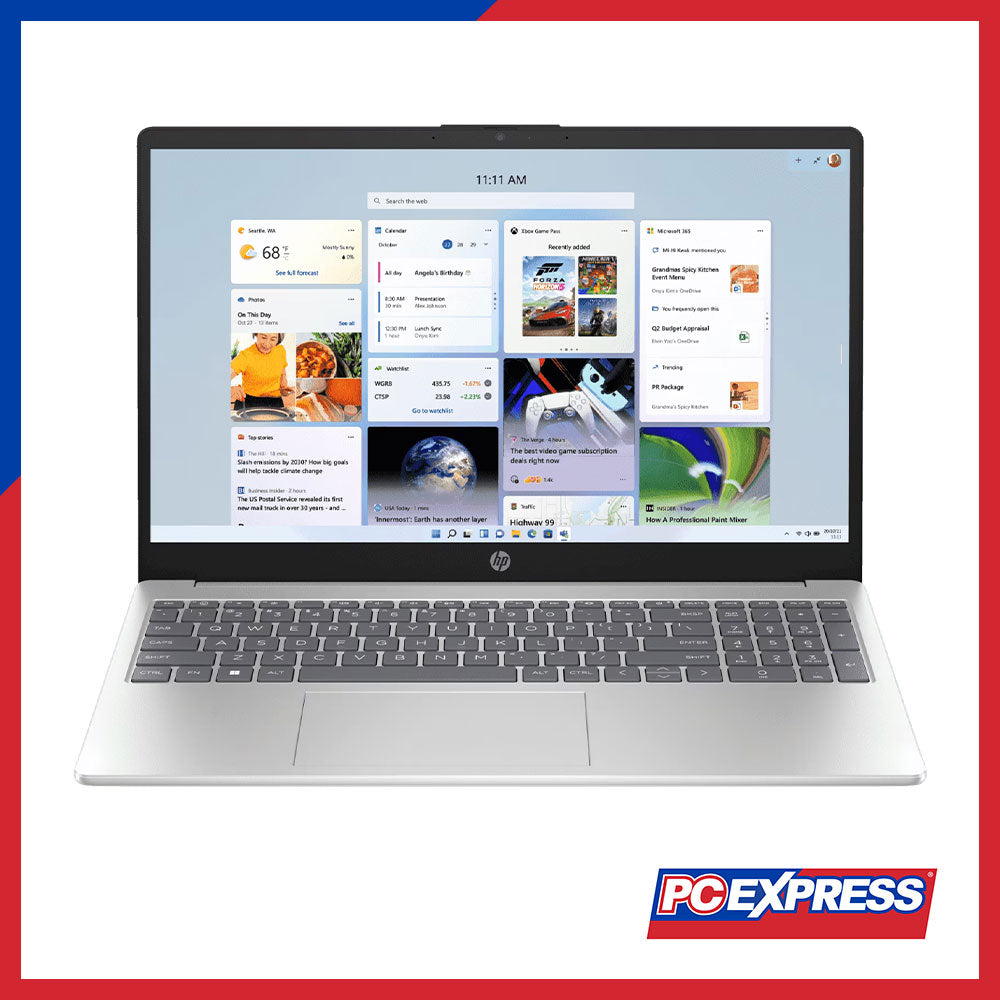HP 15-FC1002AU (A4KE7PA) AMD Ryzen™ 7 Laptop (Natural Silver) – PC Express