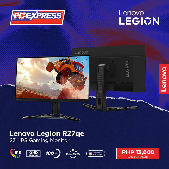 LENOVO Legion R27qe 27” Gaming Monitor – PC Express