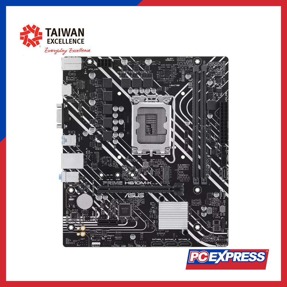ASUS PRIME H610M-K CSM micro-ATX Motherboard – PC Express
