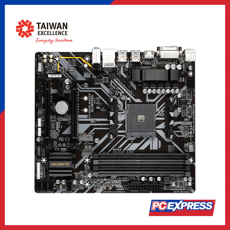 GIGABYTE B450M DS3H V2 Motherboard – PC Express