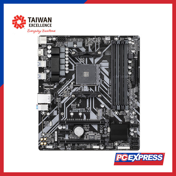 GIGABYTE B450M-DS3H V3 Micro-ATX Motherboard – PC Express