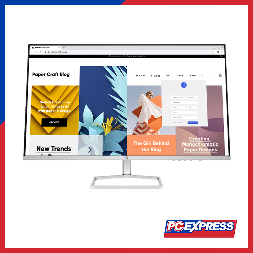 HP 31.5" 532SF (94F51AA) Full-HD Monitor – PC Express