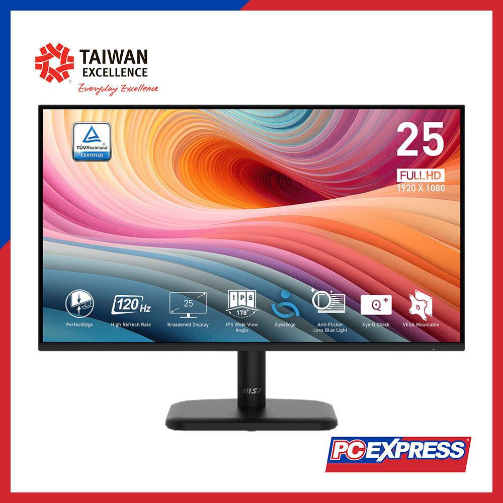 MSI 24.5" MP251L E2 PRO IPS 120Hz Gaming Monitor – PC Express