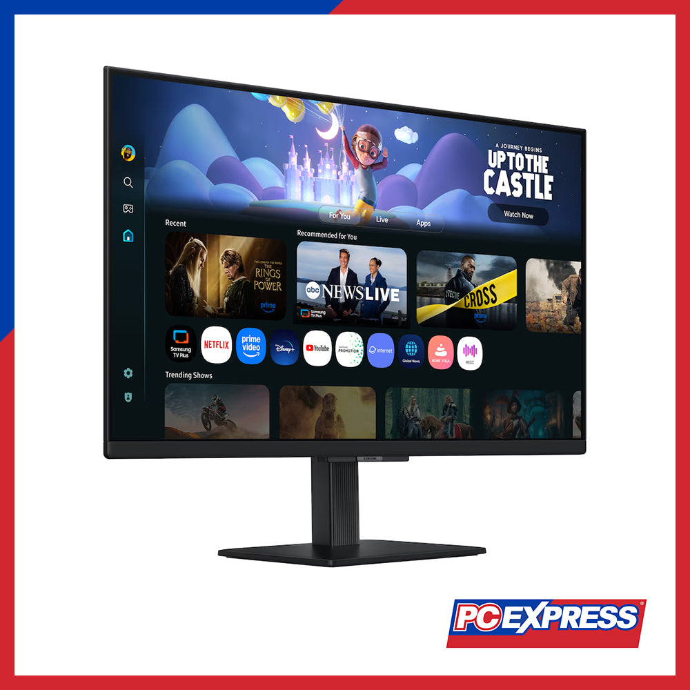 SAMSUNG 27" (LS27FM500EEXXP) IPS Smart Monitor M5 - Black – PC Express