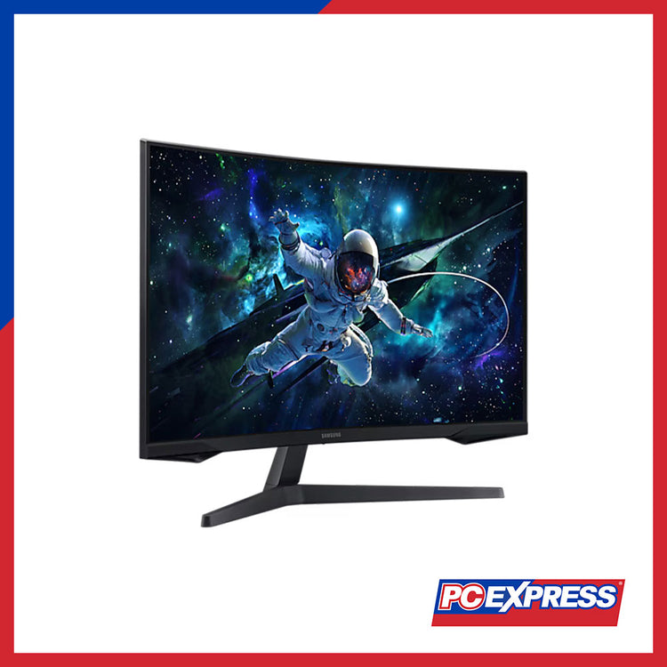 SAMSUNG 32" (LS32CG552EEXXP) Odyssey G5 G55C QHD 165Hz Curved Gaming M ...