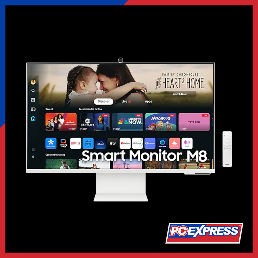SAMSUNG LS32DM801UEXXP 32" Smart Monitor M8 M80D UHD – PC Express