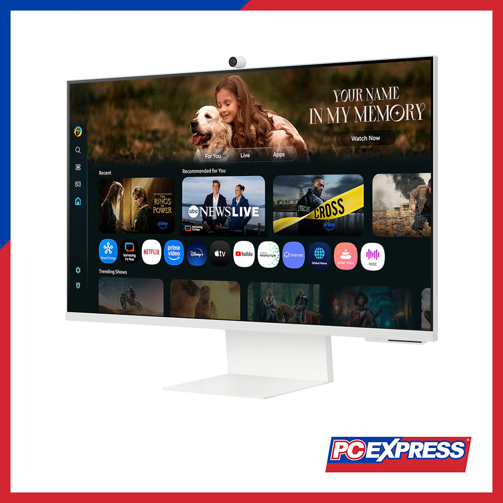 SAMSUNG 32" LS32FM803UEXXP Smart Monitor M8 M80F 4K Vision AI – PC Express