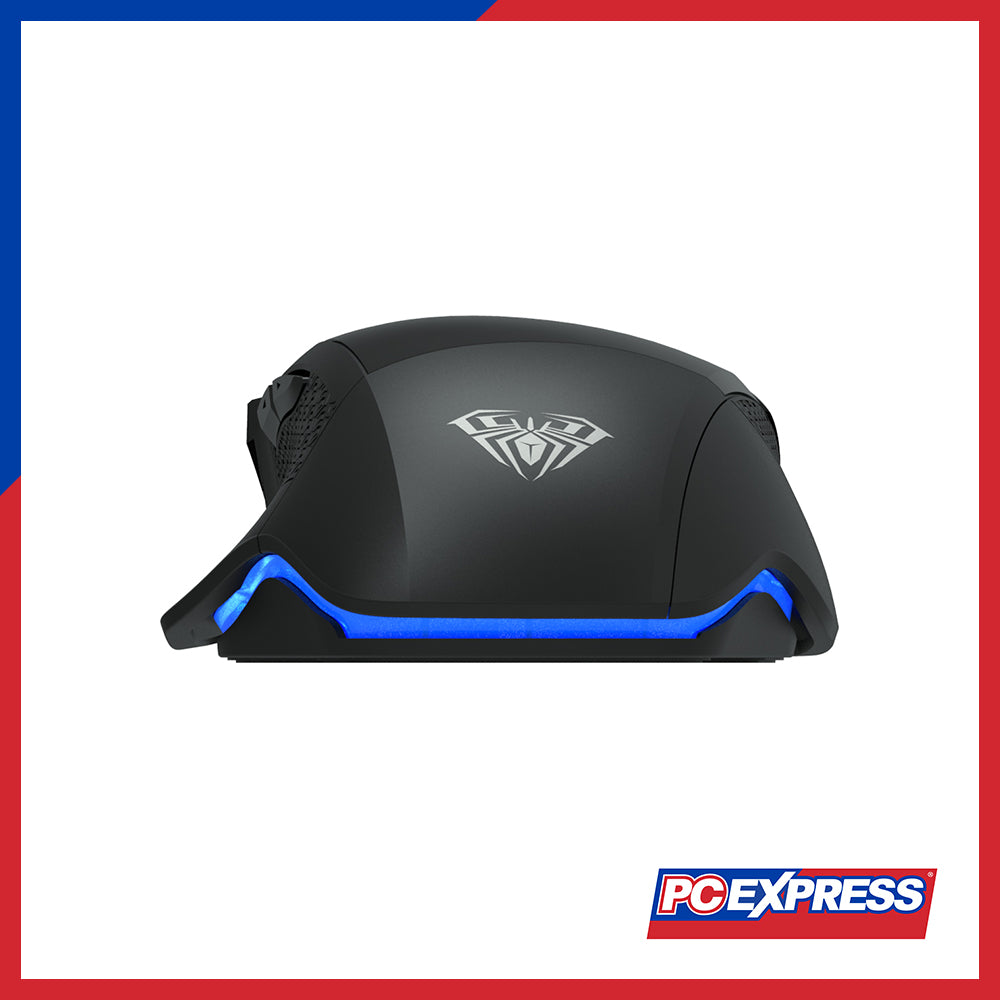AULA S12 Optical Rainbow Wired Gaming Mouse - Black – PC Express