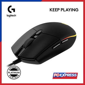 LOGITECH G102 LIGHTSYNC RGB GAMING MOUSE (BLACK) – PC Express