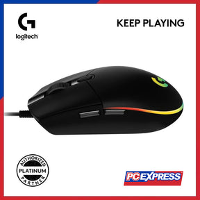 LOGITECH G102 LIGHTSYNC RGB GAMING MOUSE (BLACK) – PC Express