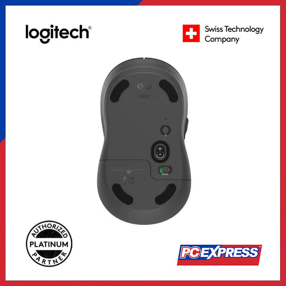 LOGITECH M650 Signature Wireless Mouse (Graphite) – PC Express