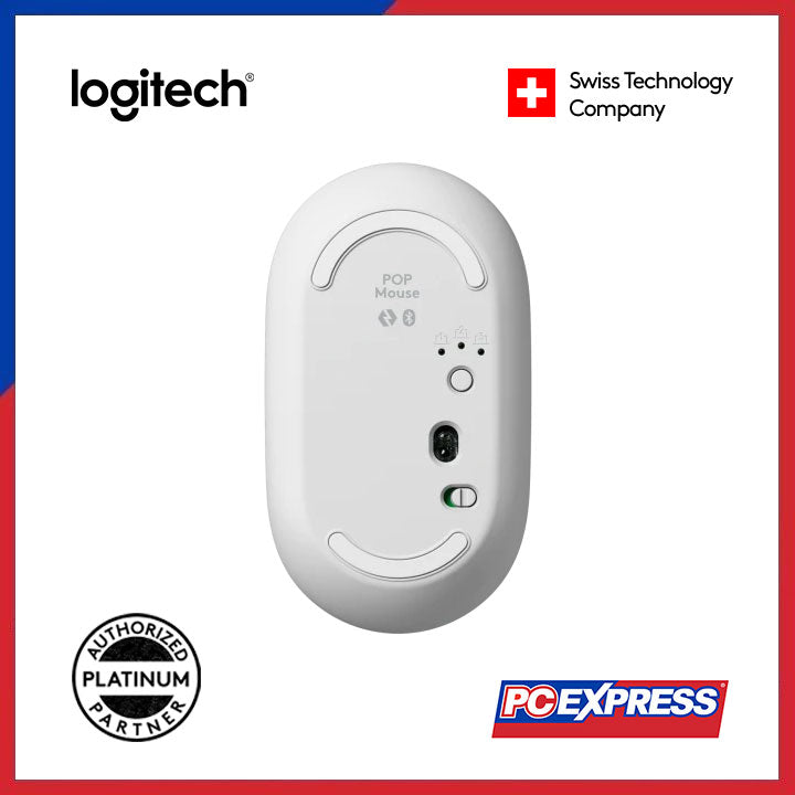 LOGITECH POP Wireless Mouse with Customizable Emoji (Off White) – PC ...