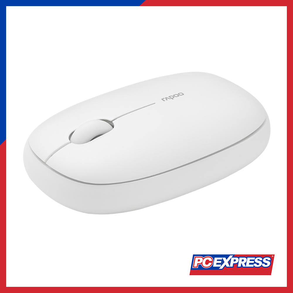 RAPOO M650 Silent Multi-Mode Wireless Mouse - Cream White – PC Express