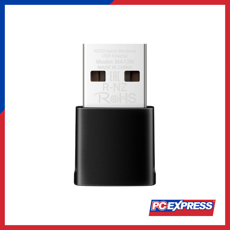 MERCUSYS MA12N N300 Wireless Nano USB Adapter – PC Express