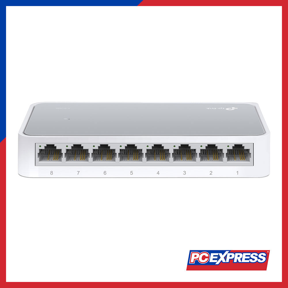 TP-LINK SF1008D 8-Port 10/100Mbps Desktop Switch – PC Express
