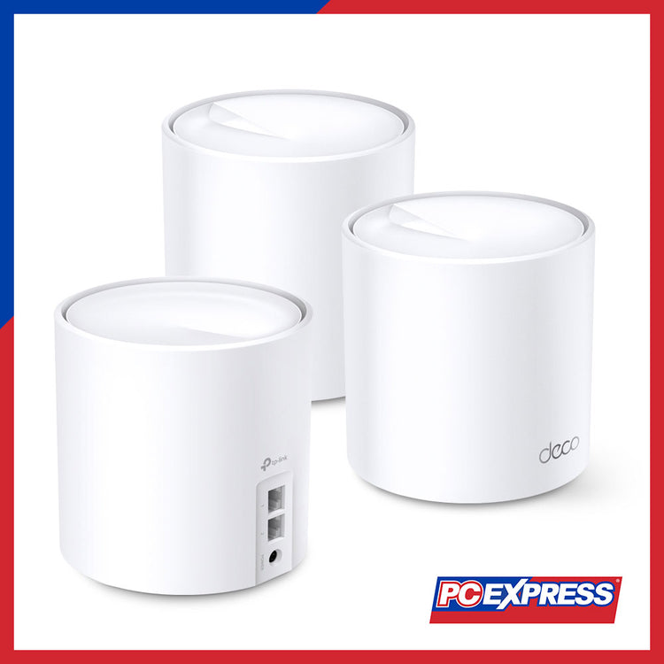 TP-LINK Deco X60 (3-Pack) AX5400 Whole Home Mesh Wi-Fi 6 System – PC ...