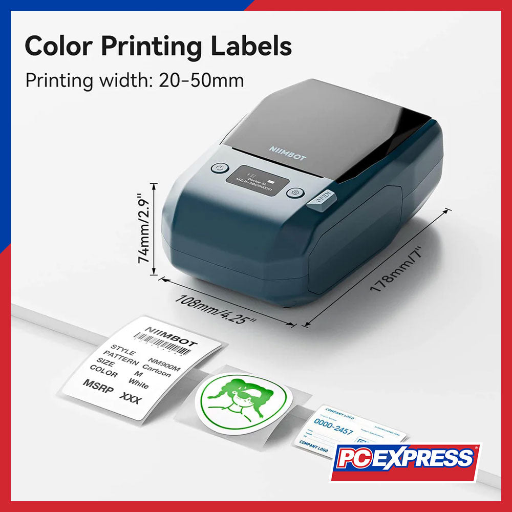NIIMBOT M2_H Thermal Printer - Lake Blue – PC Express