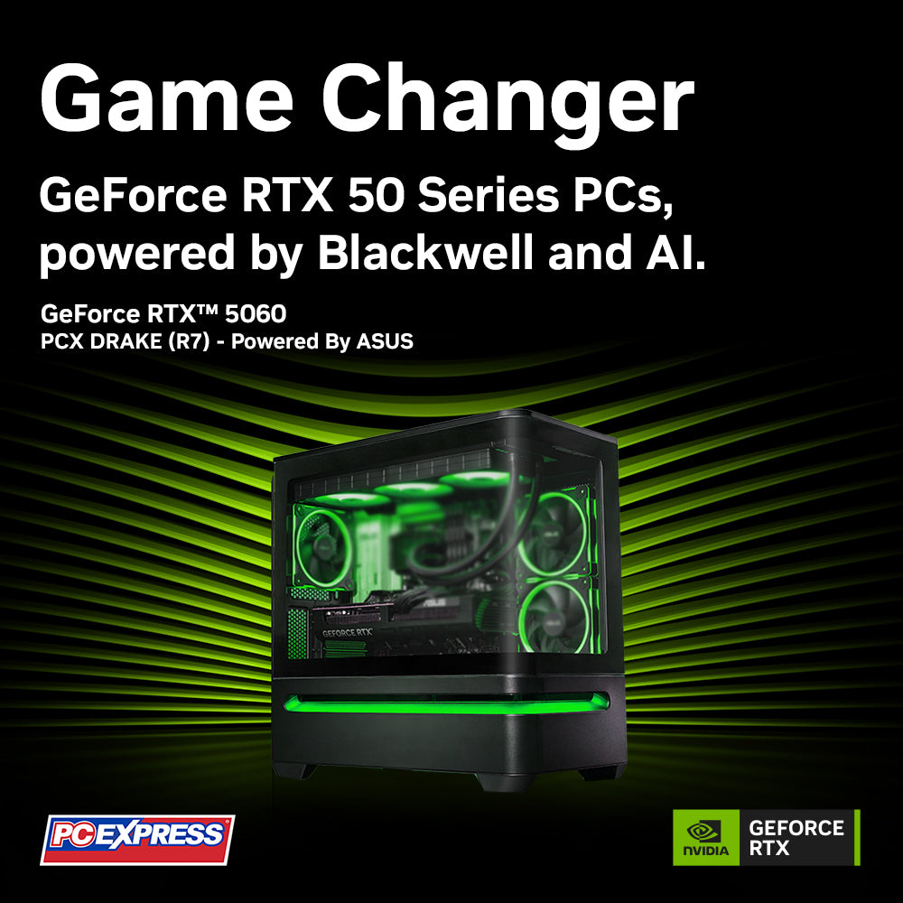 PCX GFH DRAKE (R7) GeForce RTX™ 5060 AMD Ryzen™ 7 Desktop - Powered By ...
