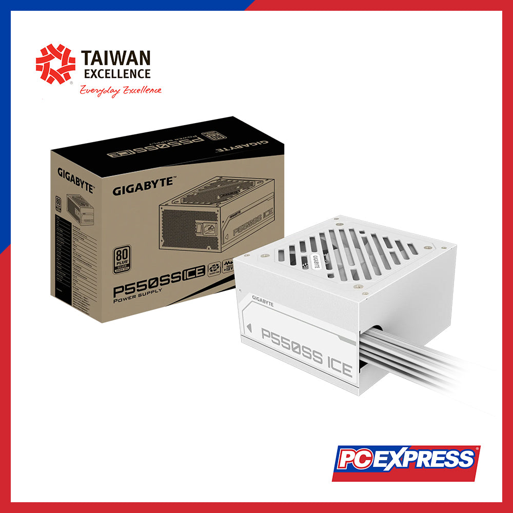 GIGABYTE 550W P550S ICE 80+ Silver Non Modular Power Supply – PC Express