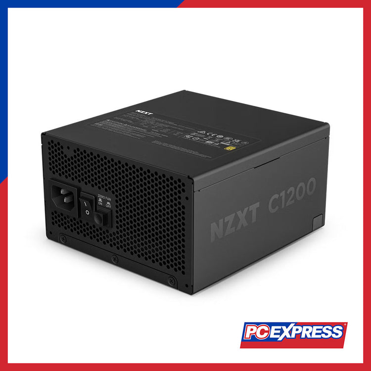 NZXT C1200 1200W 80+ Gold ATX 3.1 Fully Modular Power Supply (Black ...