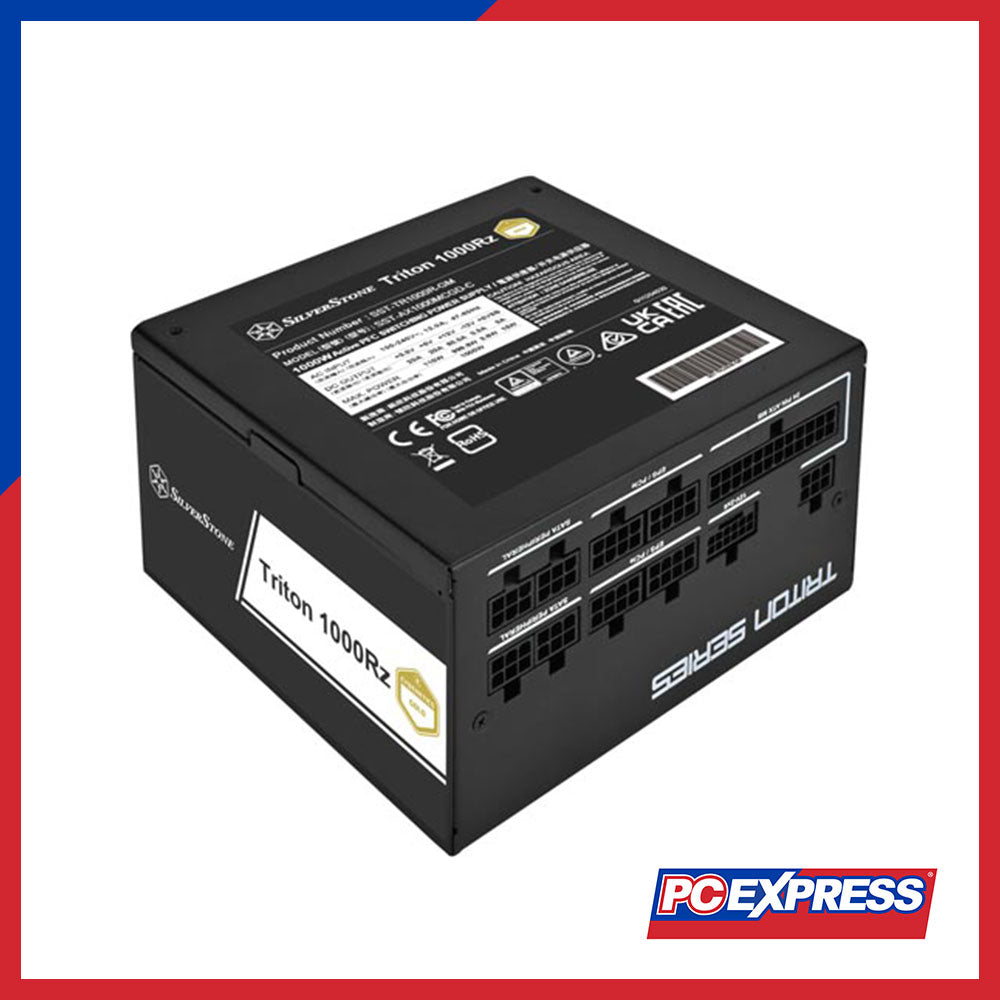 SILVERSTONE Triton 1000Rz Cybenetics Gold 1000W Fully Modular ATX Powe ...