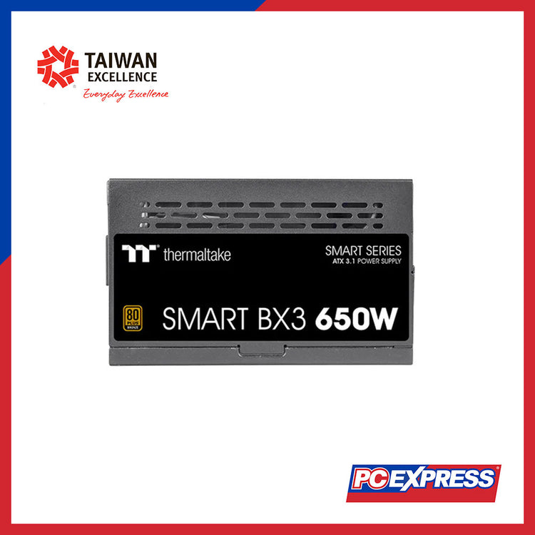 THERMALTAKE Smart BX3 650W 80+ Bronze ATX 3.1 Non-Modular Power Supply – PC Express