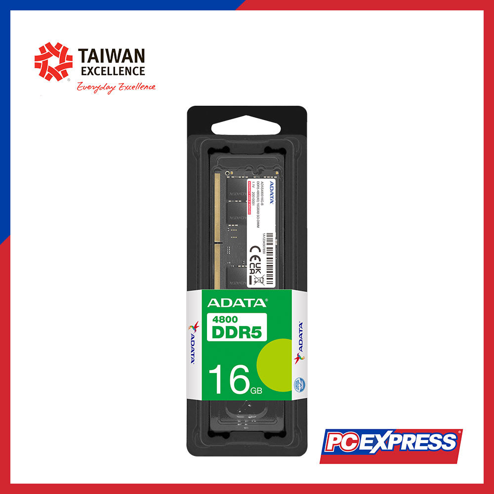 ADATA 16GB DDR5 PC4800MHz SO-DIMM Memory Module – PC Express