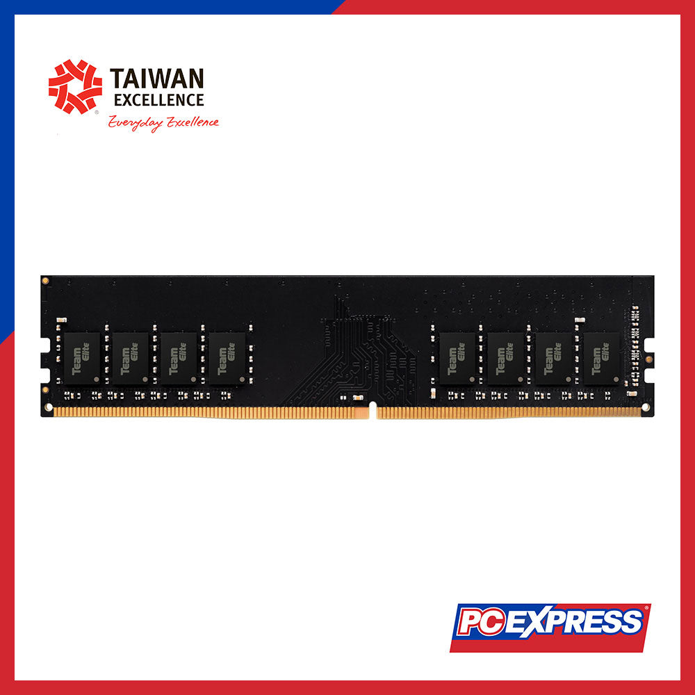 TEAMGROUP 16GB DDR4 3200MHz (TPD416G3200HC22BK) ELITE Desktop Memory ...