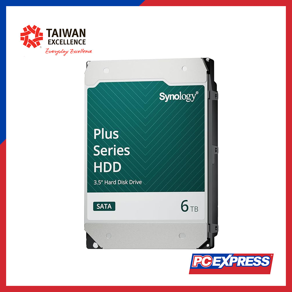 SYNOLOGY 6TB HAT3300-6T Plus Series 3.5" SATA HDD – PC Express