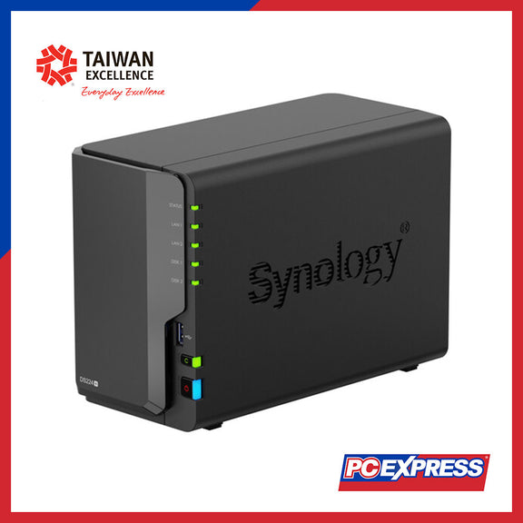 SYNOLOGY DiskStation DS224+ 2-BAY Network Attached Storage – PC Express