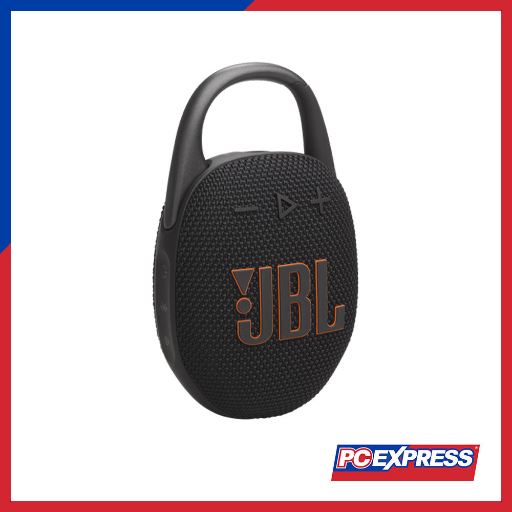 JBL Clip 5 Ultra-Portable Waterproof Bluetooth Speaker (Black) – PC Express