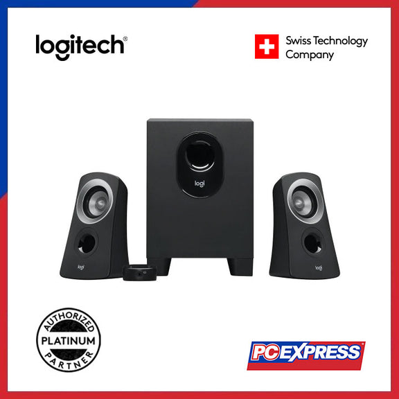 LOGITECH Z313 2.1 Speaker System with Subwoofer (Black) – PC Express