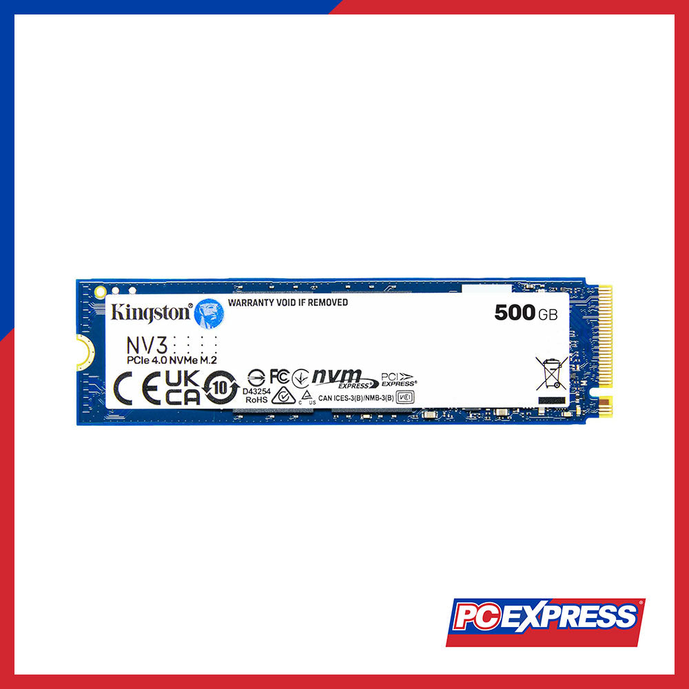 KINGSTON 500GB NV3 M.2 PCIe NVMe Solid State Drive – PC Express
