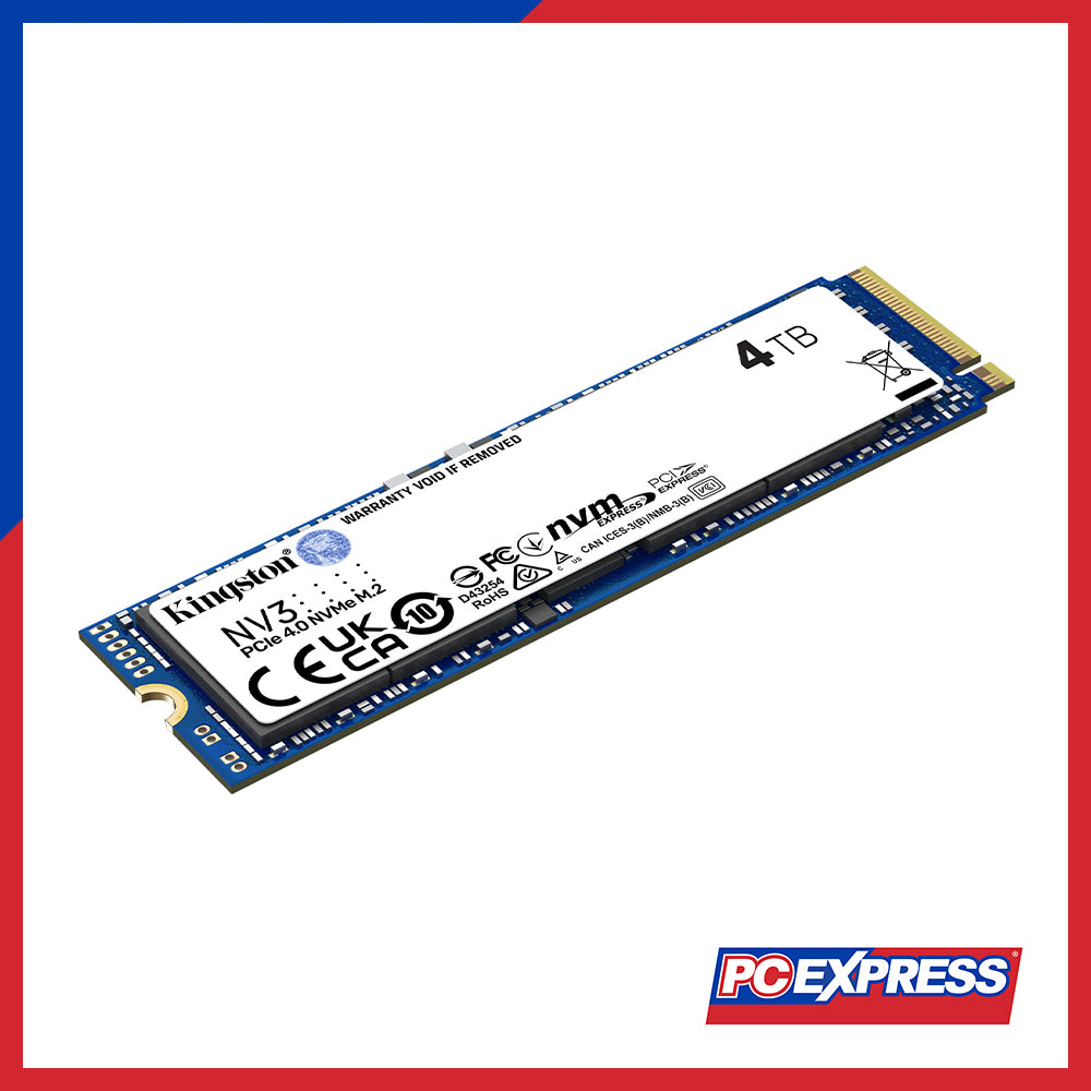 KINGSTON 4TB NV3 M.2 PCIe NVMe Solid State Drive – PC Express