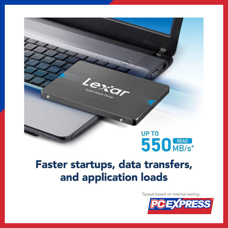 LEXAR 256GB NS100 2.5 (LNS100-256RB) Solid State Drive – PC Express