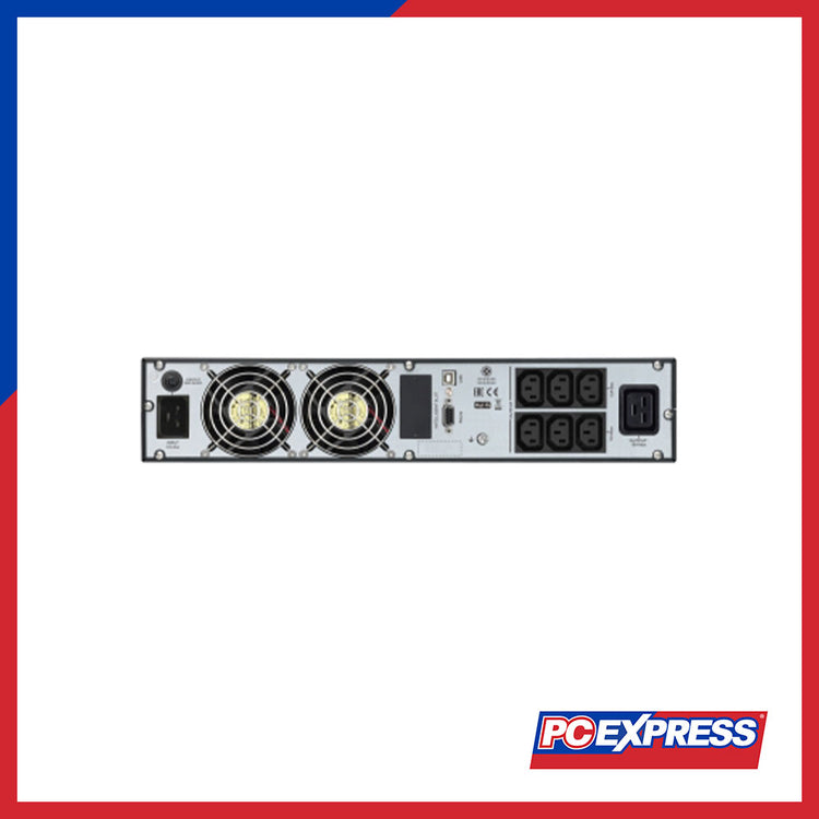 APC (SRV3KRI) Easy UPS On-Line, 3kVA/2400W, Rackmount 2U, 230V, 6x IEC ...