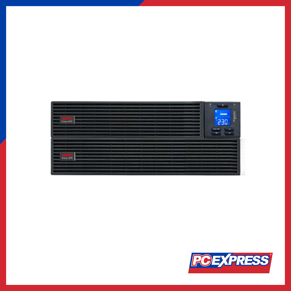 APC (SRV6KRI) Easy UPS On-Line, 6kVA/6kW, Rackmount 4U, 230V, Hard wir ...