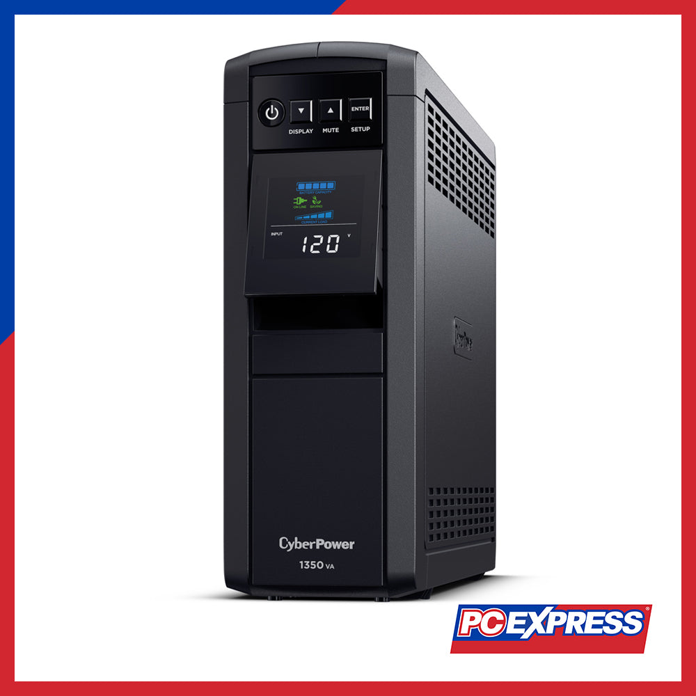 CYBERPOWER CP1350PFCLCD 1350VA/810W Uninterruptible Power Supply – PC ...