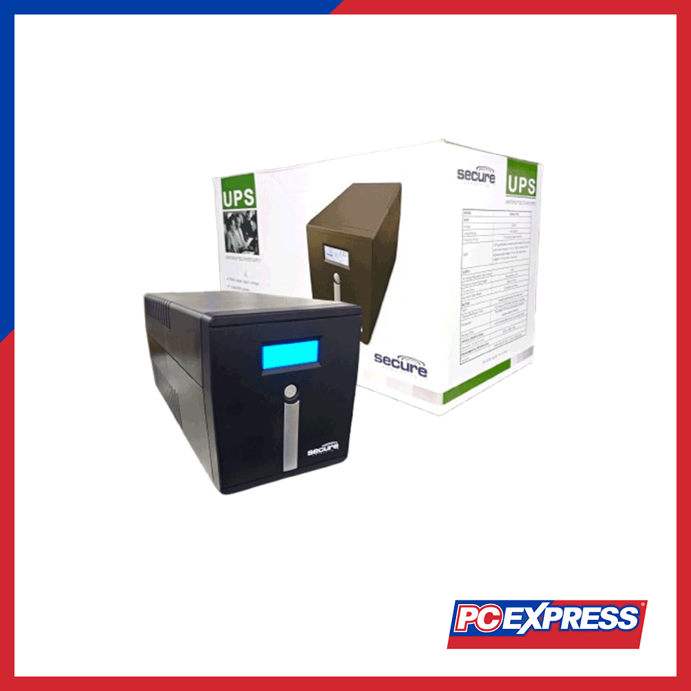 SECURE UPS-3000VA PRO (Black) – PC Express