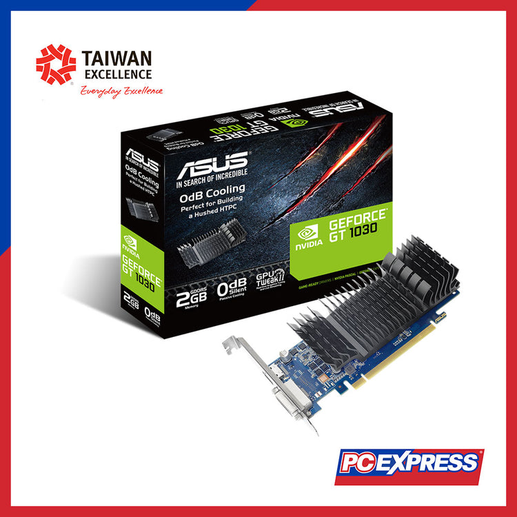 ASUS GT1030-SL 2GB BRK GDDR5 64-bit Graphics Card – PC Express