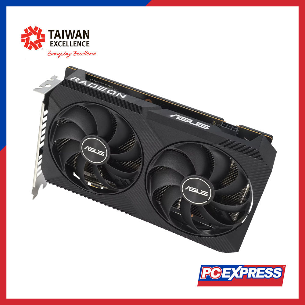ASUS Dual Radeon™ RX 6500 XT V2 OC Edition 4GB GDDR6 64-bit Graphics C ...