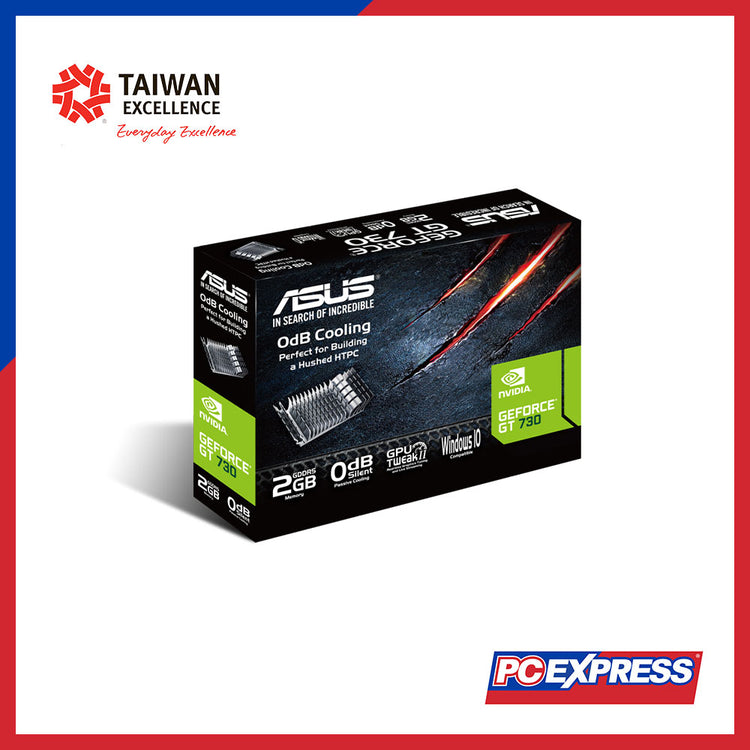 ASUS GeForce® GT 730 2GB GDDR5 64-bit Graphics Card – PC Express
