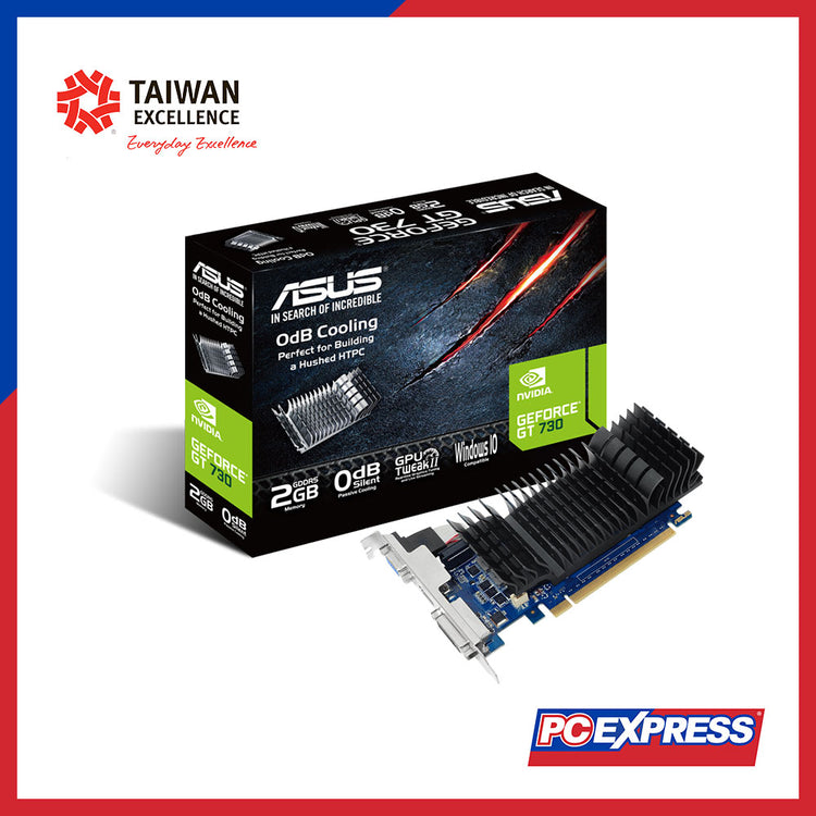 ASUS GeForce® GT 730 2GB GDDR5 64-bit Graphics Card – PC Express