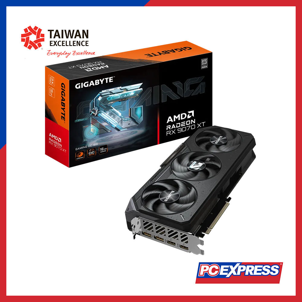 GIGABYTE Radeon™ RX 9070 XT GAMING OC 16GB GDDR6 256-bit Graphics Card ...